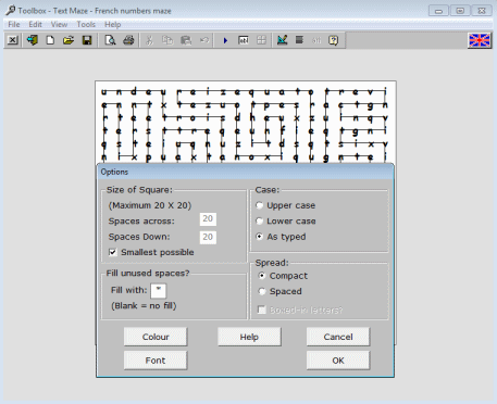 Toolbox - Word search and crossword maker